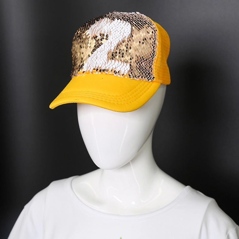 US$ 4.00 - Sublimation Blank Customized Reversible Sequin Color hat/cap ...