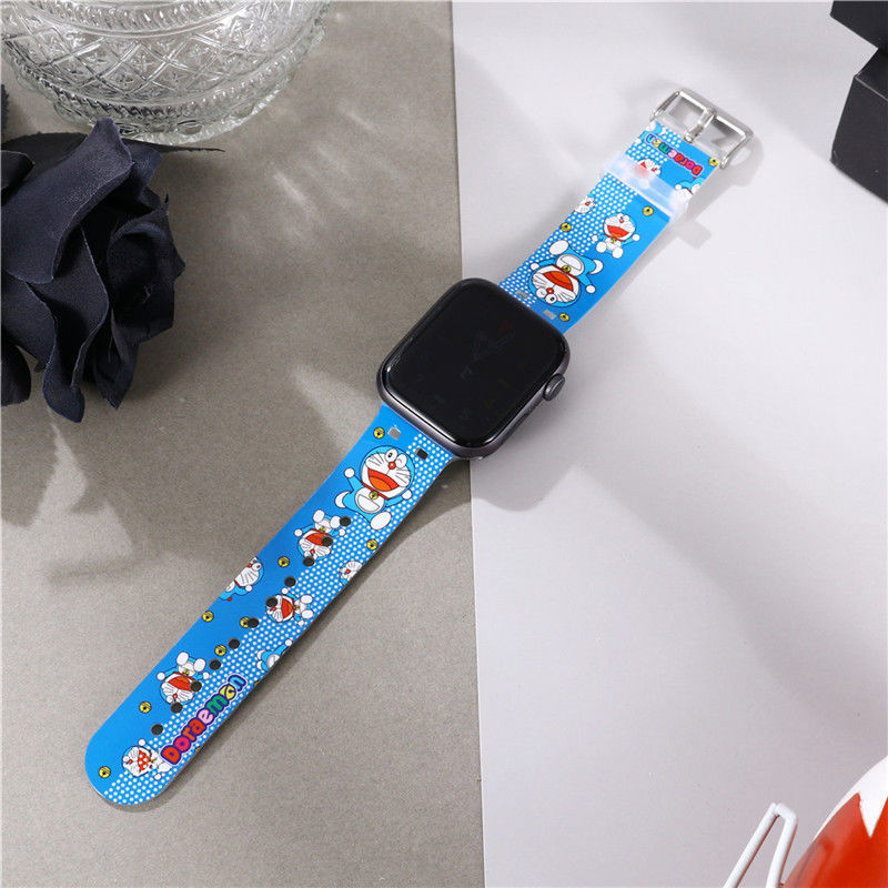 TNF Doraemon Apple watch strap