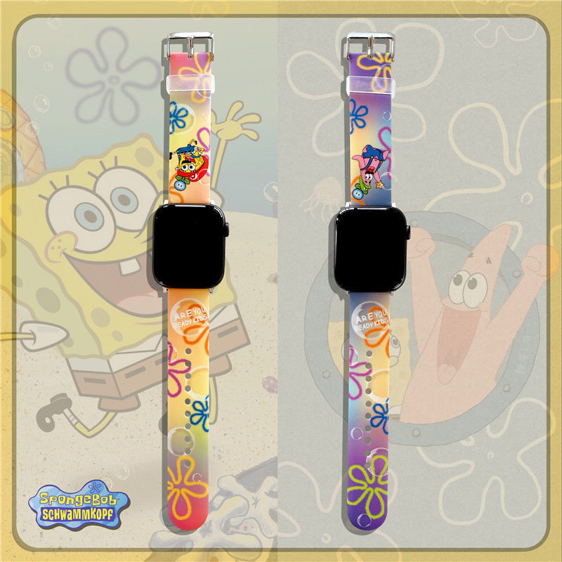 TNF SpongeBob Apple watch strap