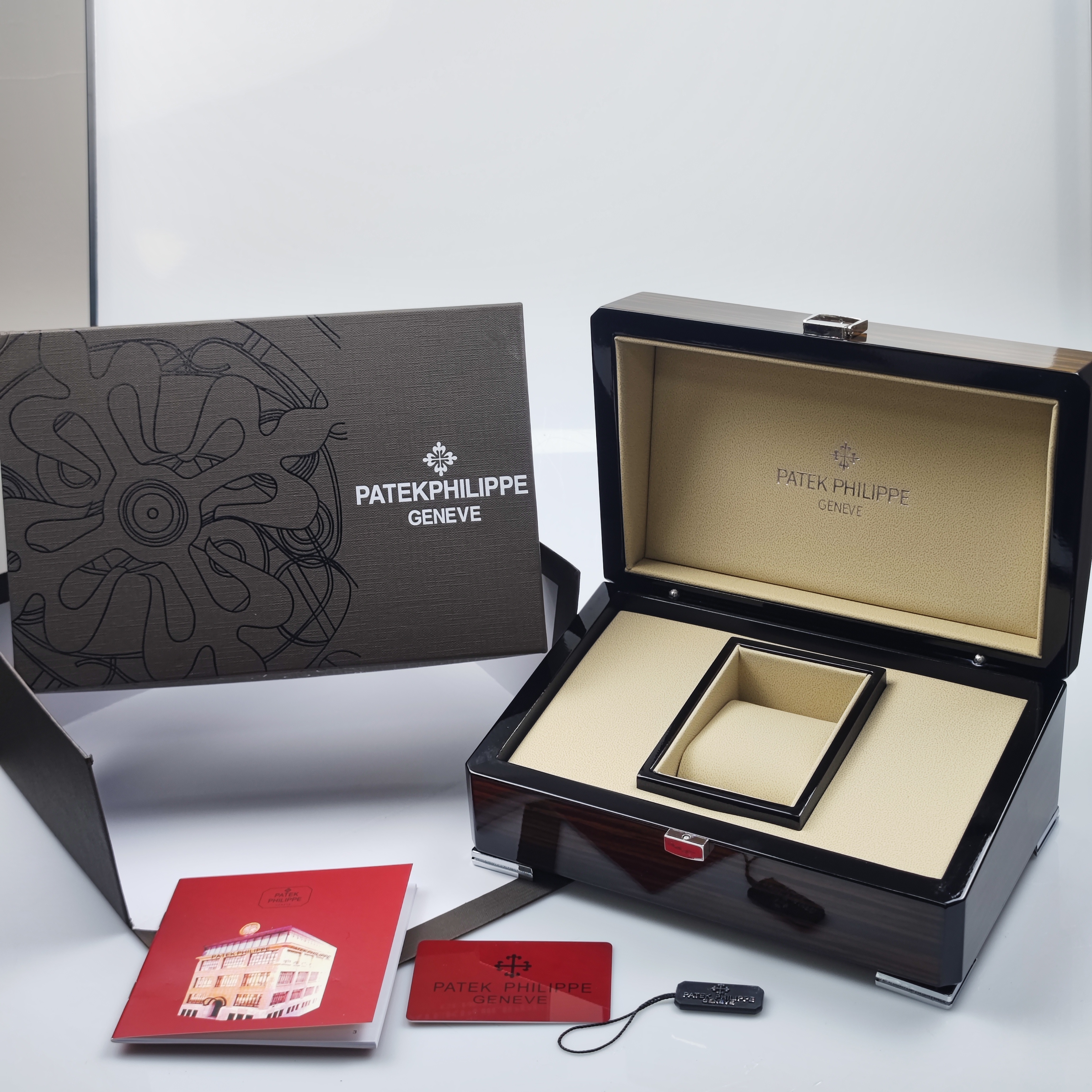 $ 109.99 - Patek Philippe Wooden Watch Box Brand New - www.richforever ...