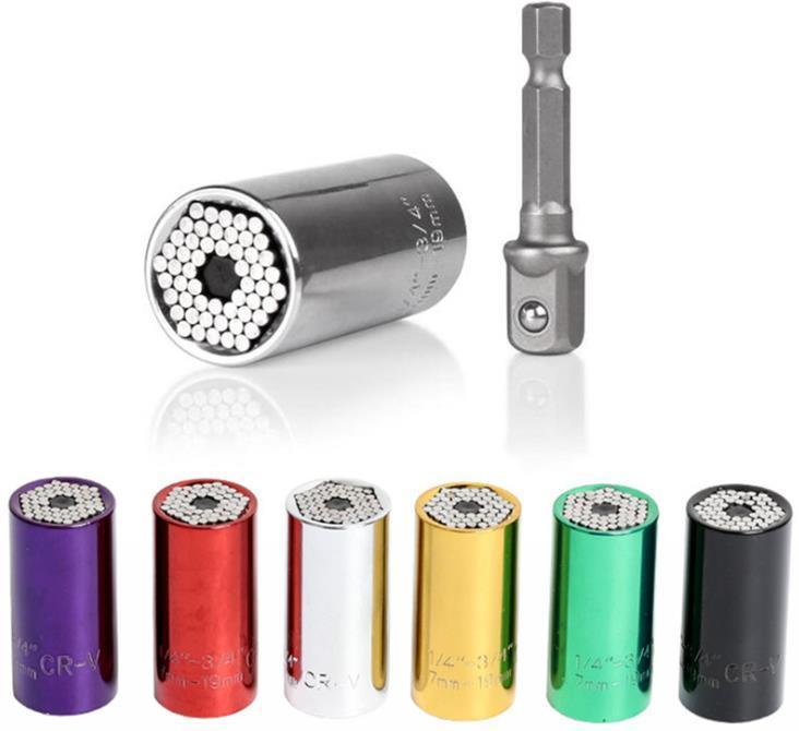 US$ 24.88 - 2 Pcs Universal Wrench Head Socket - www.maicei.com