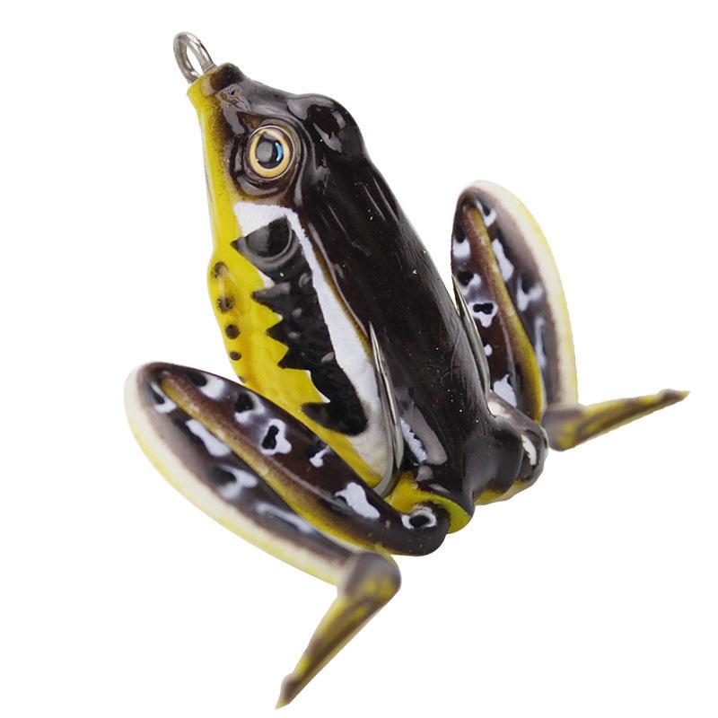US$ 16.99 - Rubber Frog Fishing Bait-realistic Frog Lure - www.maicei.com