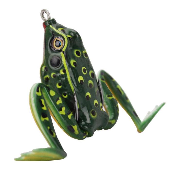 US$ 16.99 - Rubber Frog Fishing Bait-realistic Frog Lure - www.maicei.com