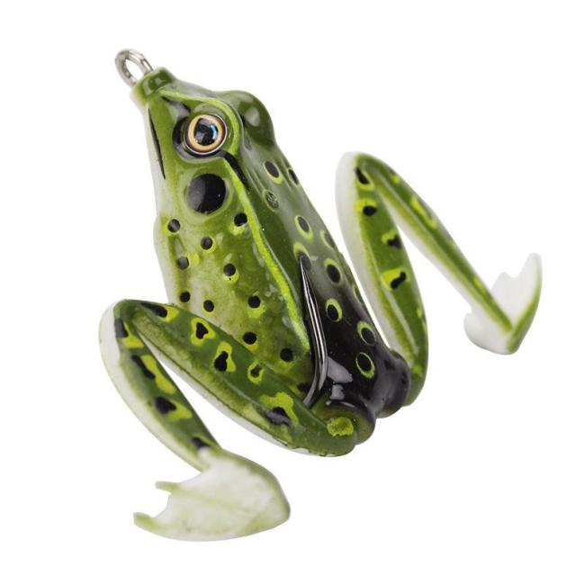 US$ 16.99 - Rubber Frog Fishing Bait-realistic Frog Lure - www.maicei.com
