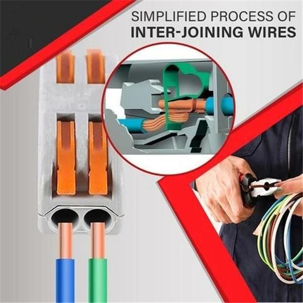 Us 25 69 Push In Terminal Block Wire Connector