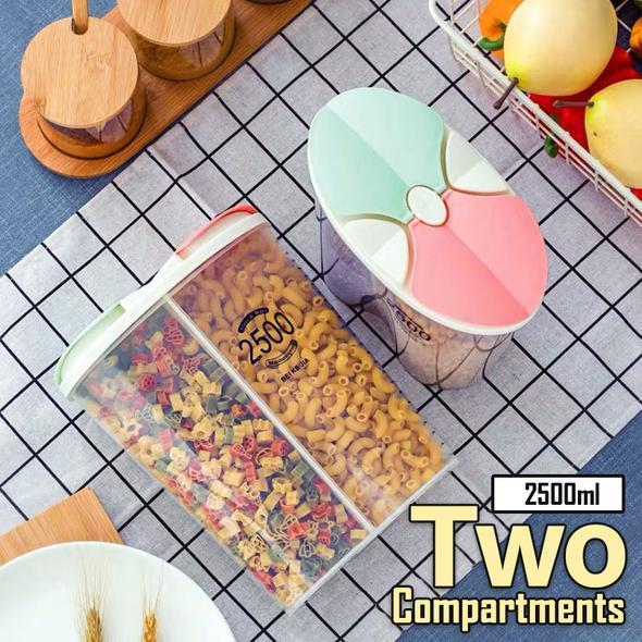 US$ 44.99 - Rotating Kitchen Storage Tank Dry Food Storage Containers ...