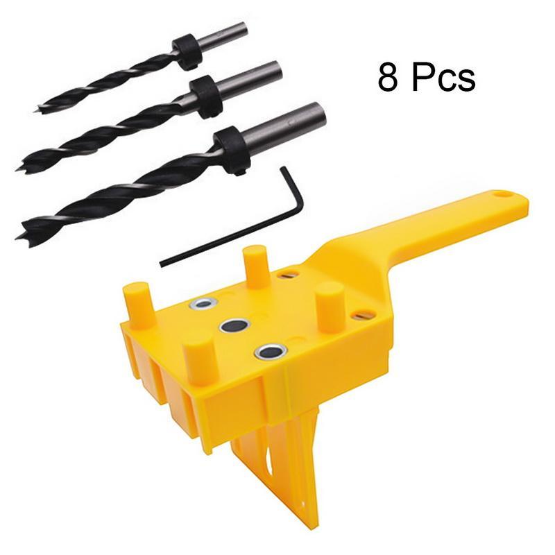 US$ 27.99 - Wood Doweling Hole Drill Guide Tool - www.maicei.com