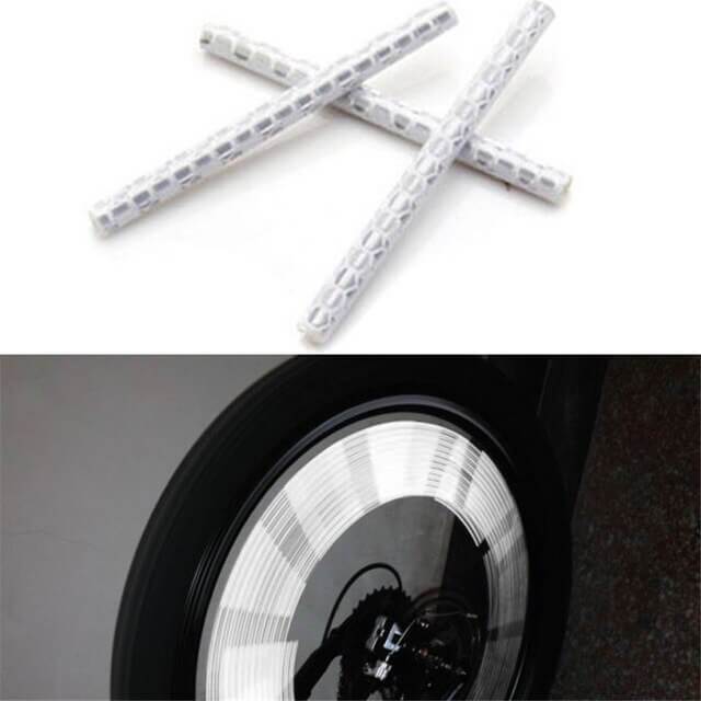 US$ 16.79 - Bicycle Wheel Spoke Reflector (12Pcs/Pack) - www.maicei.com