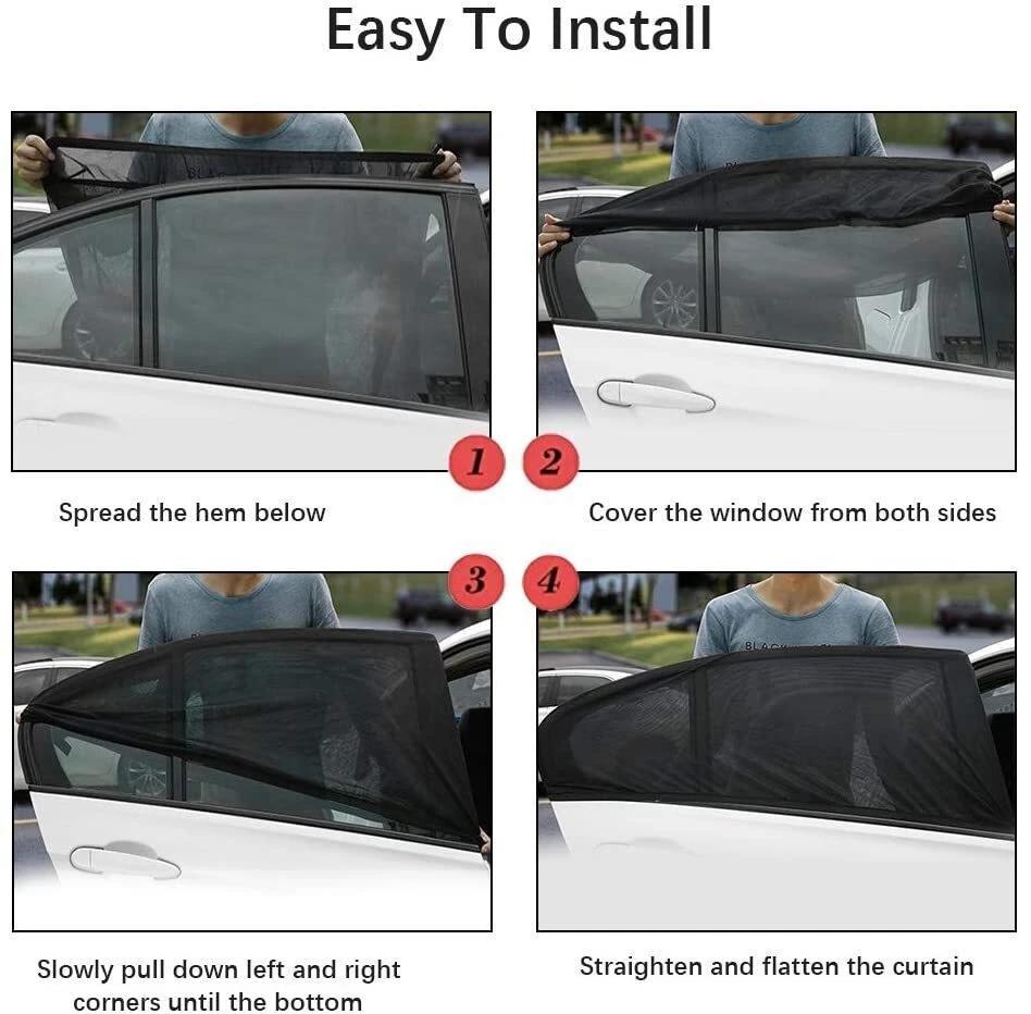 US$ 15.49 - Car SunShade Auto UV Protector(2 pcs) - www.maicei.com