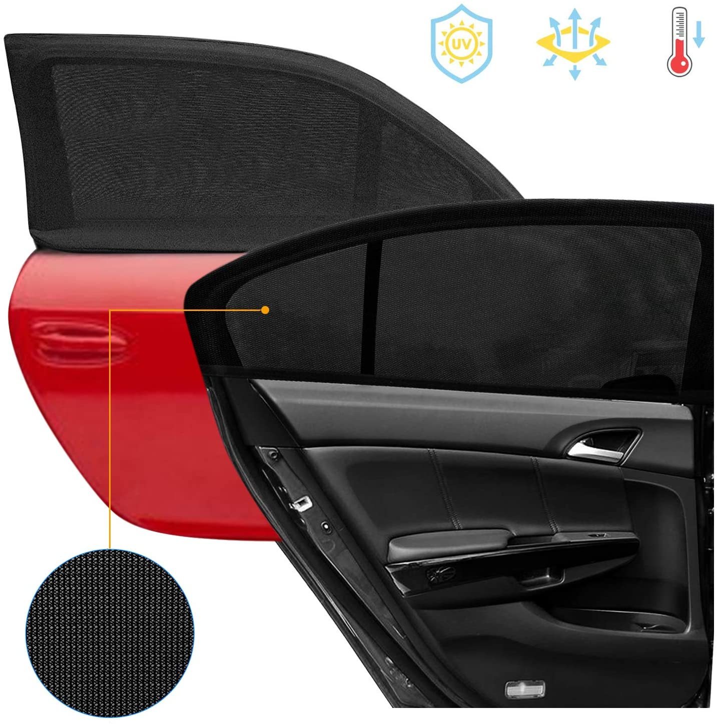 US$ 15.49 - Car SunShade Auto UV Protector(2 pcs) - www.maicei.com