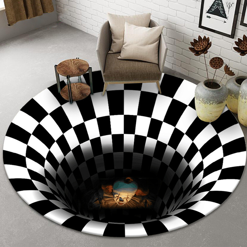Vortex Illusion Rug