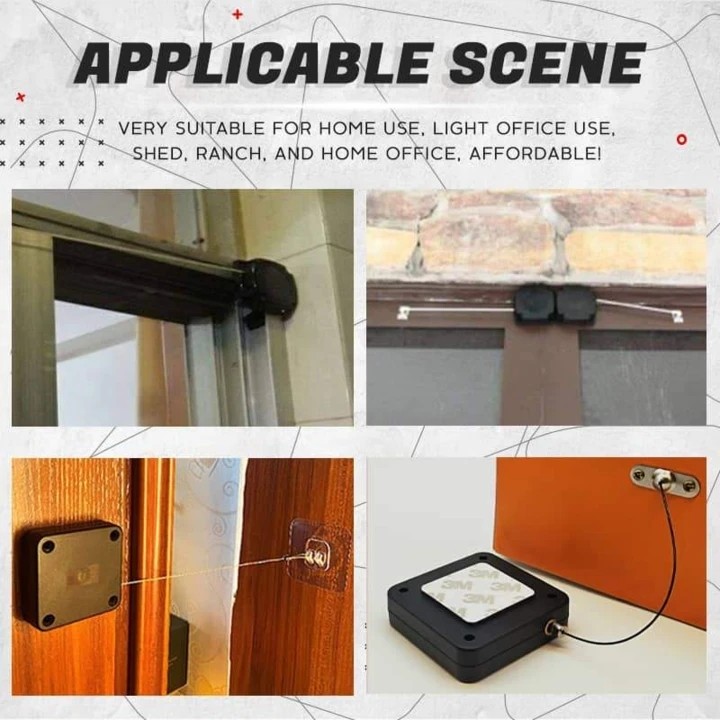 Punch-free Automatic Sensor Door Closer