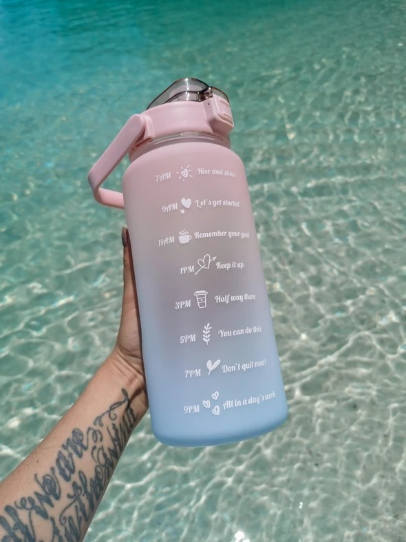 Giant Gradient Water Bottle