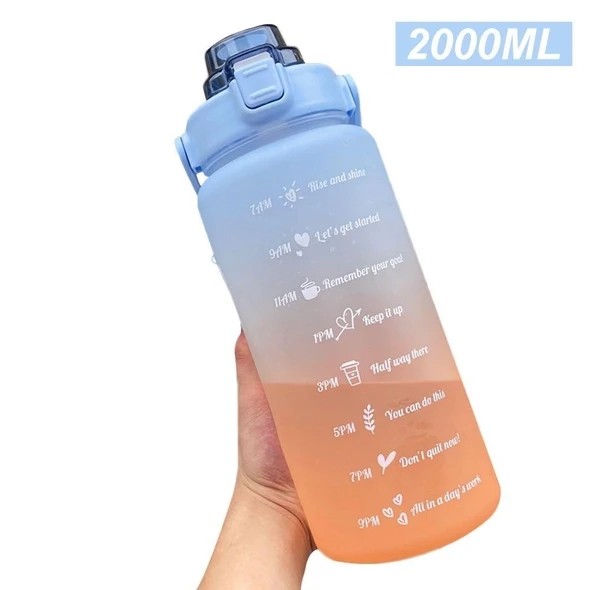 Giant Gradient Water Bottle