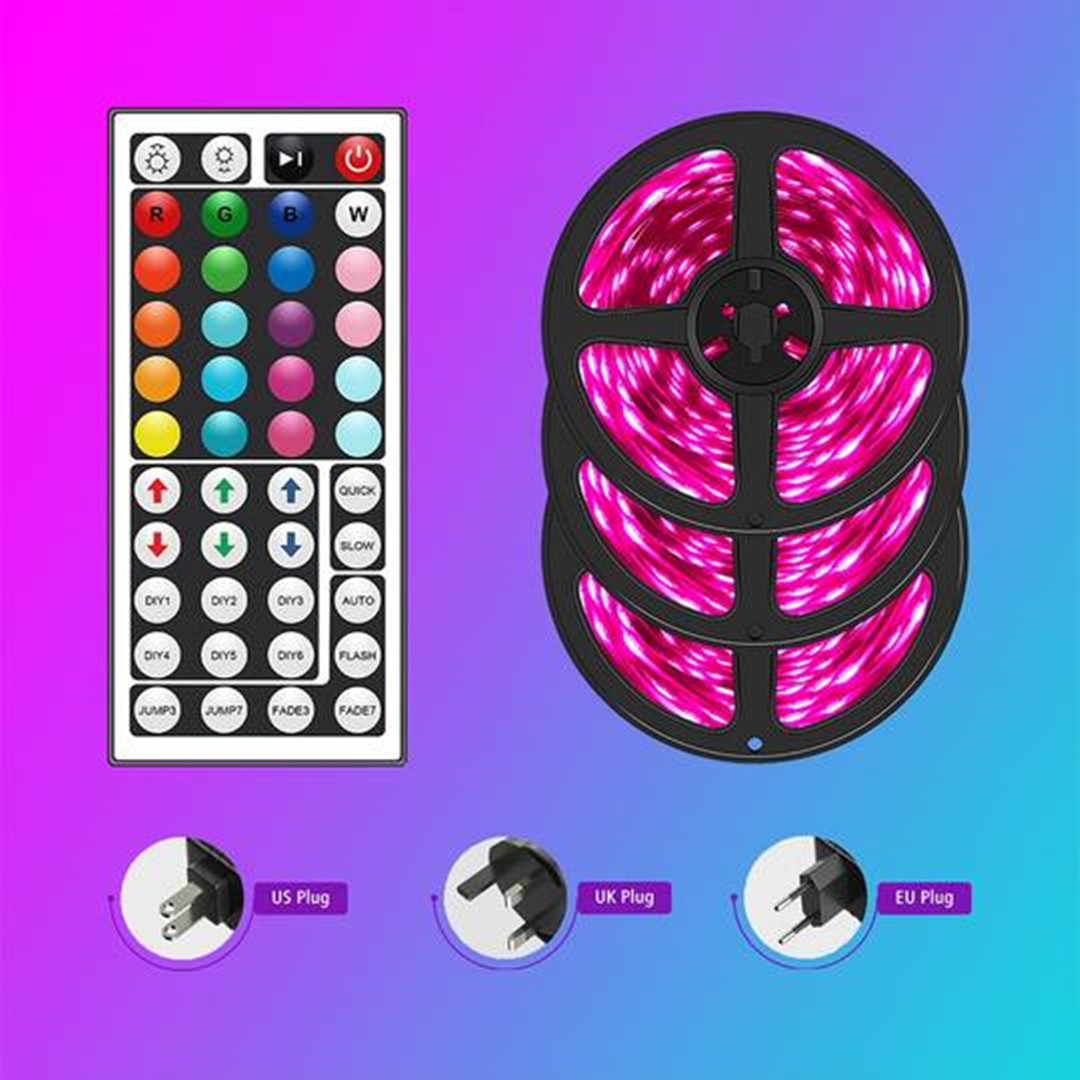 44-Key Wireless Controller RGB Light Bar Remote