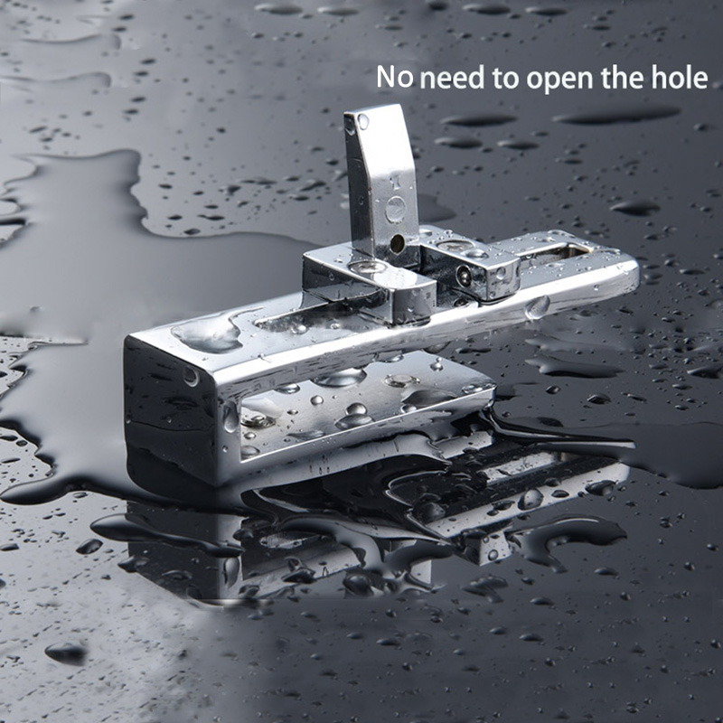 Shower room door latches bathroom glass door lock