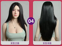 シリコン製頭部+TPEボディ JY Doll 123cm Cカップ 小香草 可愛い