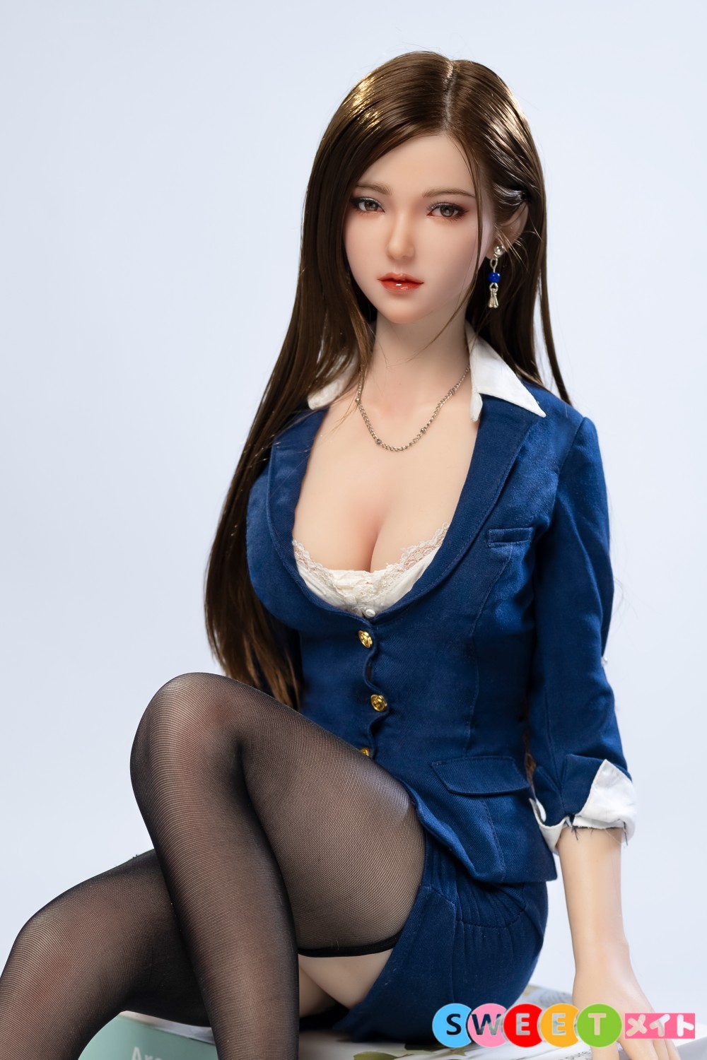 75cm 学生 コスプレ風 小型ラブドール シリコン材質 ミニドール 塗装済みフィギュア セックス可能 ボディ選択可能 Cospaly衣装+スタンド無料付き