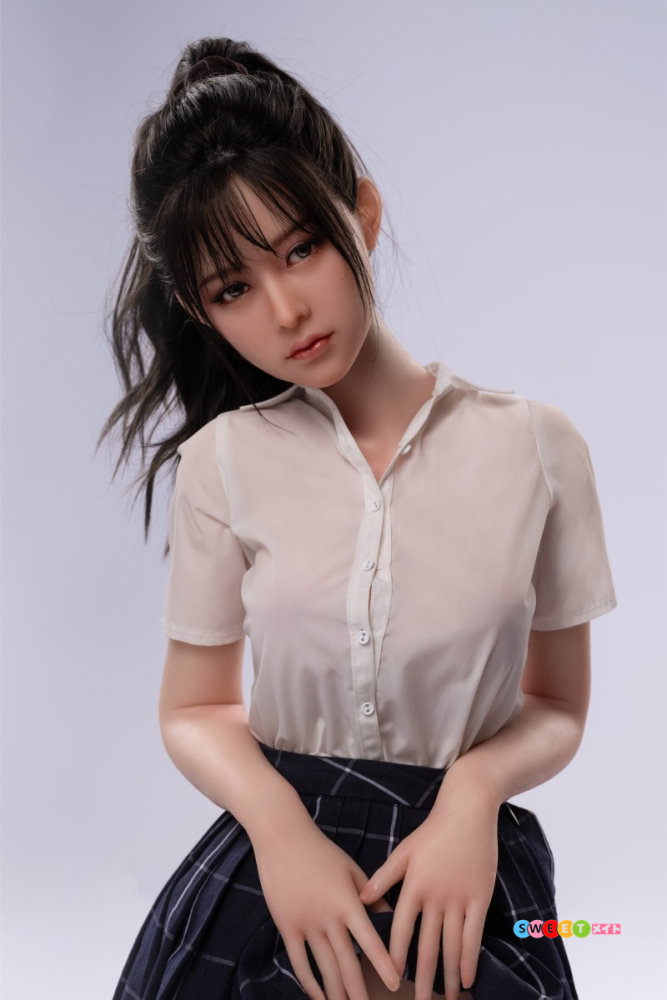 高級なコスプレ風 小型シリコンラブドール ミニドール 75cm 学生フィギュア セックス可 Cospaly衣装+スタンド無料付き