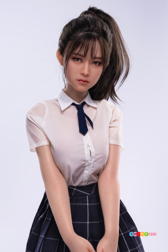 75cm 学生 コスプレ風 小型ラブドール シリコン材質 ミニドール 塗装済みフィギュア セックス可能 ボディ選択可能 Cospaly衣装+スタンド無料付き