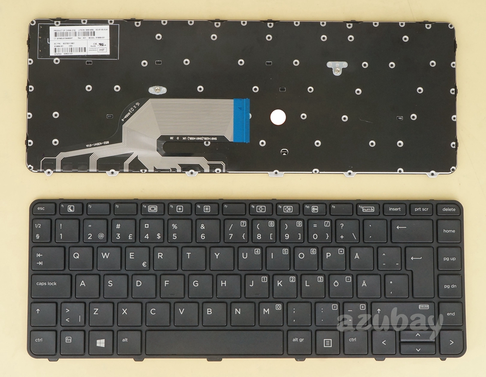 Swedish Finnish Keyboard SD/FI Svenskt tangentbord Suomen näppäimistö ...