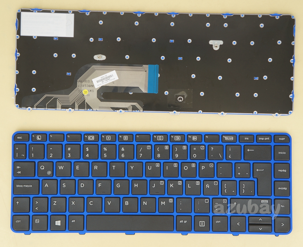 Latin Spanish Keyboard Teclado for HP Probook 430 G3, 440 G3,446 G3 ...