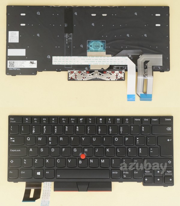 azubay.com Portuguese Keyboard Teclado português For Lenovo Thinkpad ...