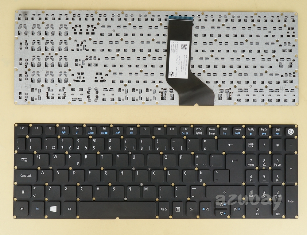 Portuguese PT Keyboard for Acer Aspire A315-21 A315-21G A315-31 A315-51 ...