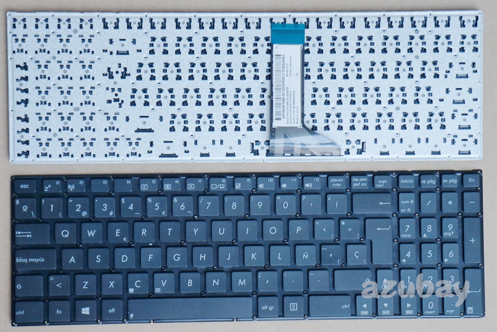 Spanish Keyboard Español Teclado for Asus TP550 TP550L TP550LA TP550LD ...