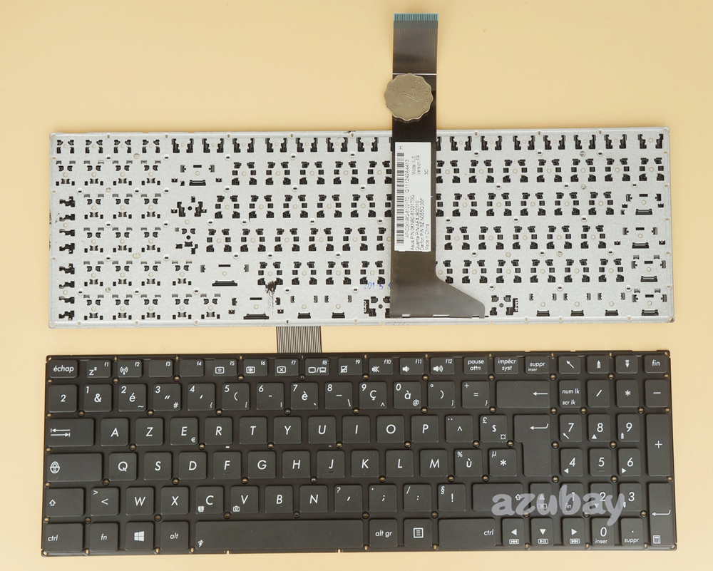 French Keyboard AZERTY Français Clavier for Asus X550WE X550Z X550ZA ...