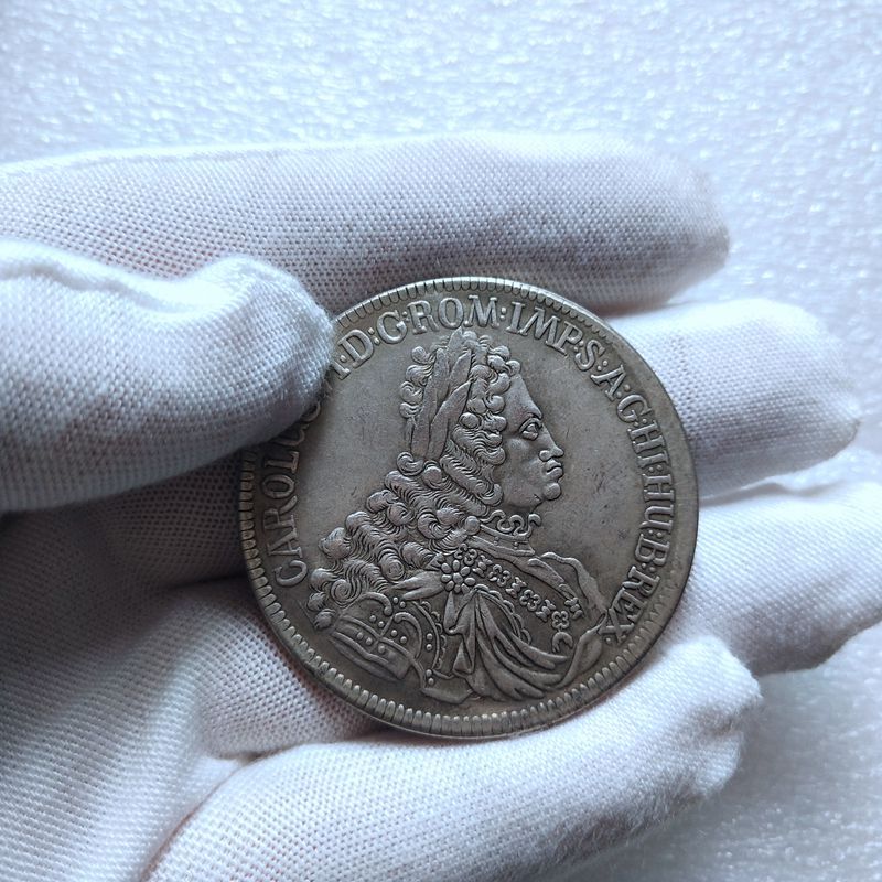 Austria 1721 1 Thaler - Karl VI Silver-Plated Coins