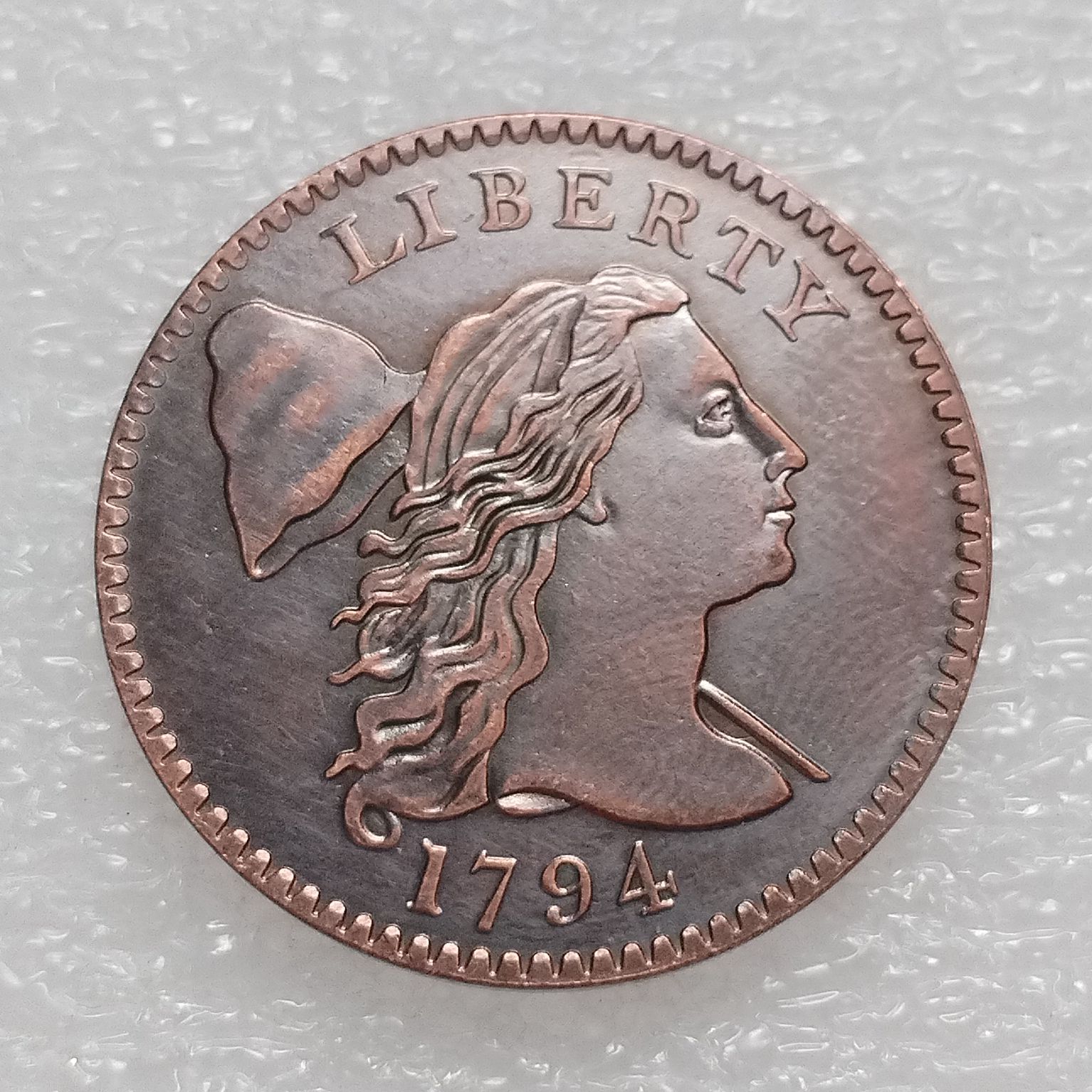 US 1794 Liberty Cap Cent Copper