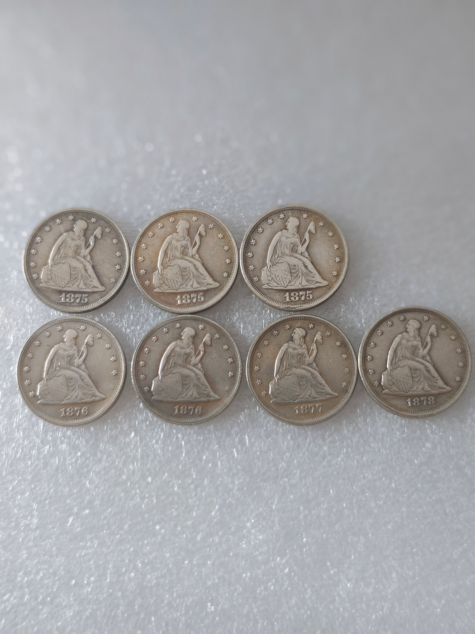 90% Silver US 20 Cent Dollar Copy Coin