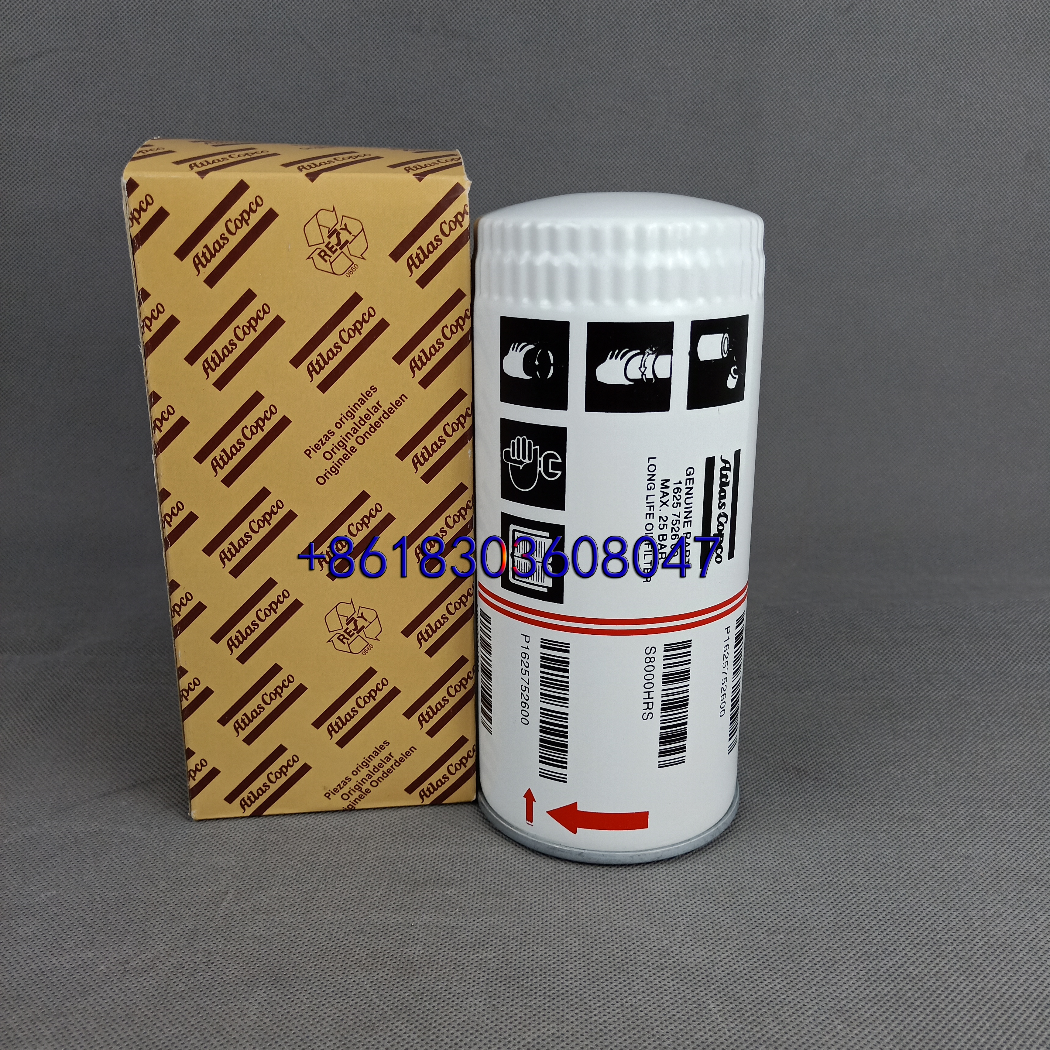 US$ 8.00 - GA18/22/26/30/37 Atlas copco air compressor oil filter ...