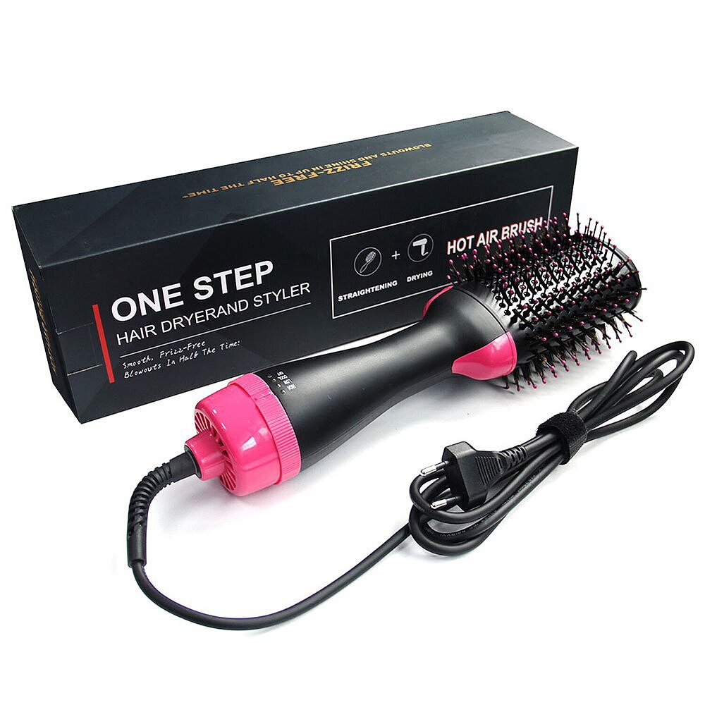 Professional Blow Dryer Comb Hair Dryer Volumizer Portable Hairdryer