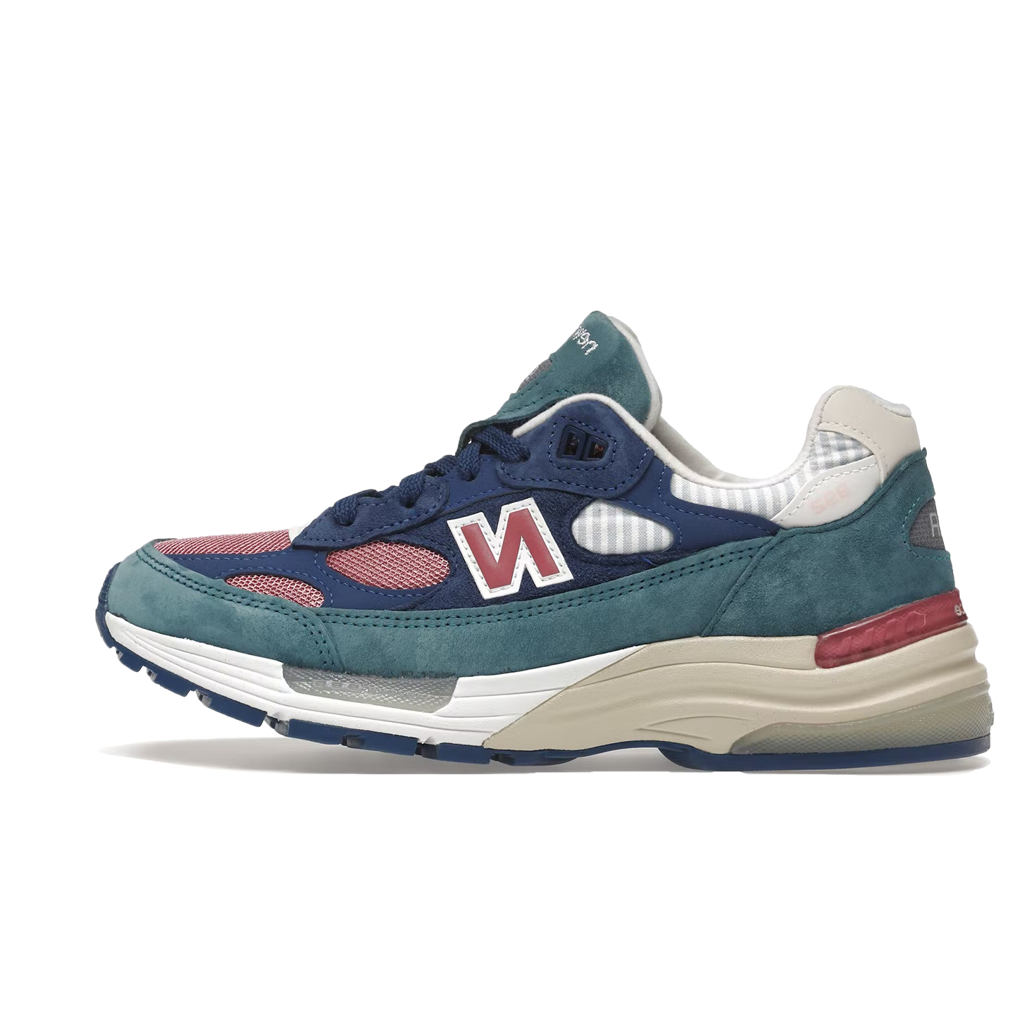 New Balance 992 Blue Teal Rose - www.flamsneaker.co
