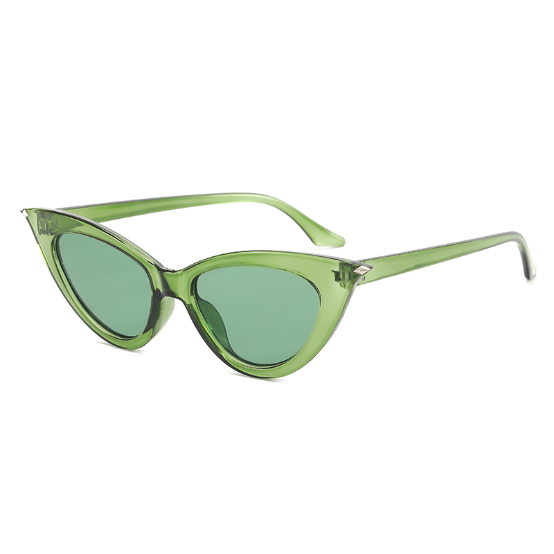 Wholesale Cat Eye Women Small Triangle Sunglasses Superhot Eyewear