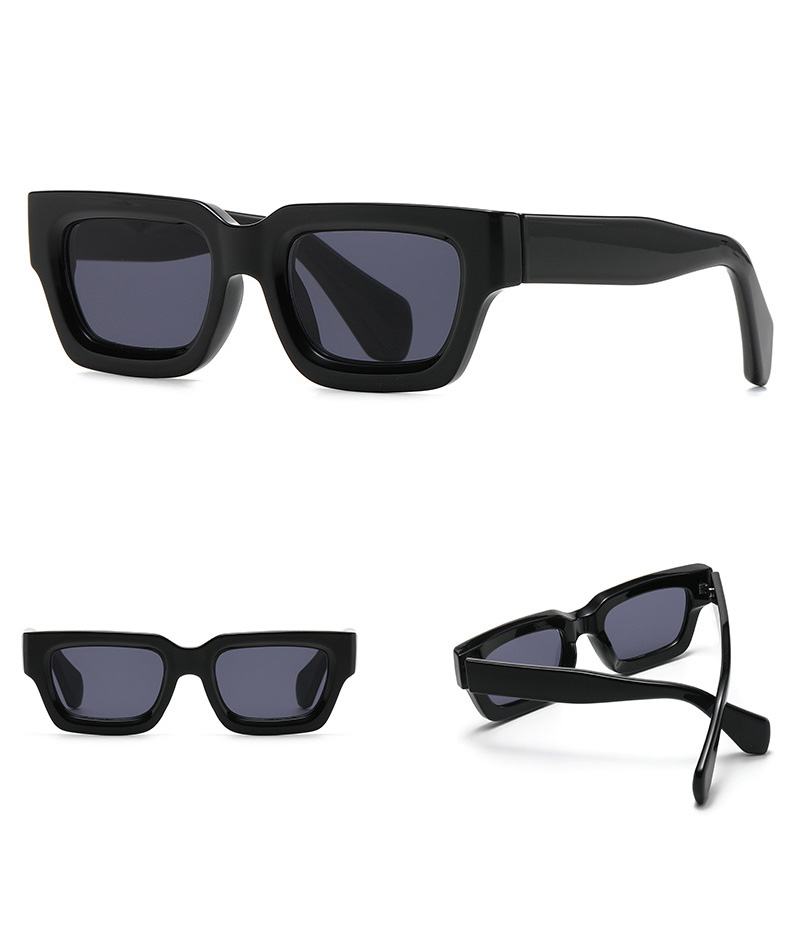 Wholoesale Rectangle Thick Sides Cat Eye Sunglasses - Superhot Eyewear