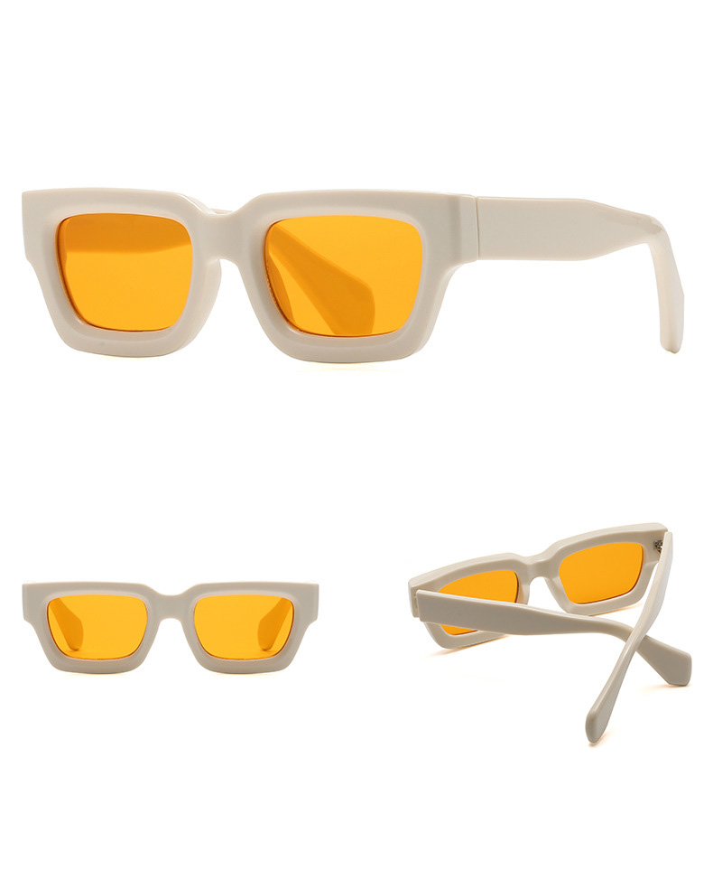 Wholoesale Rectangle Thick Sides Cat Eye Sunglasses - Superhot Eyewear