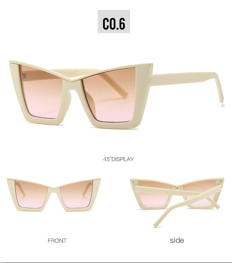Wholesale Oversized Women Cat Eye Sunglasses