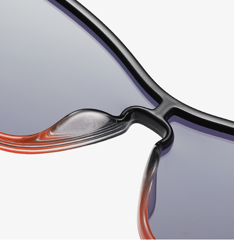 Wholesale Polarized Light Weight one-piece lens Sunglasses