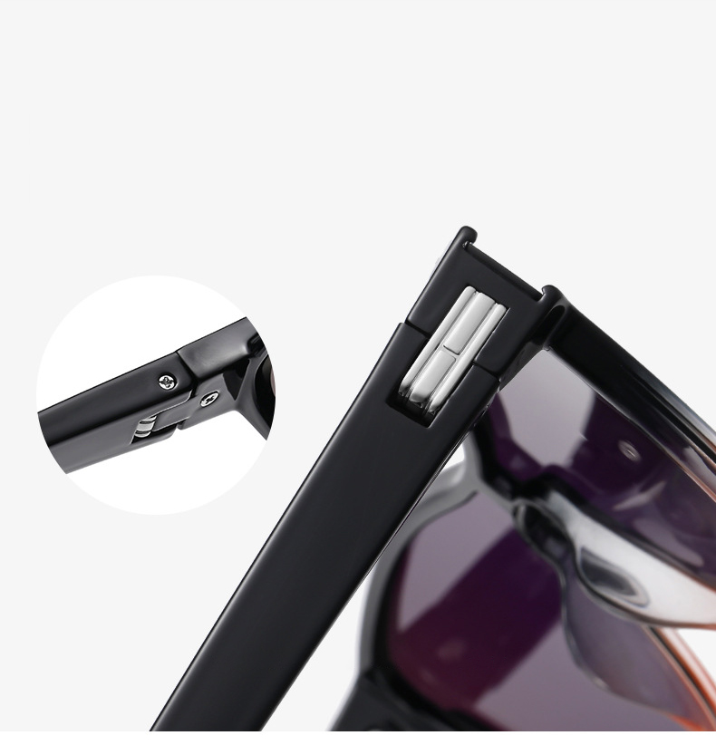 Wholesale Polarized Light Weight one-piece lens Sunglasses