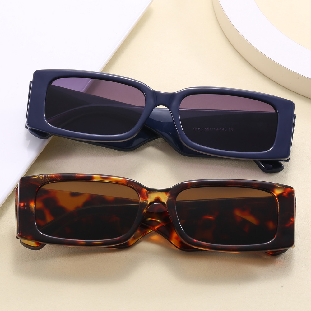 Wholesale China Retro Small Narrow Rectangle Sunglasses - Superhot Eyewear