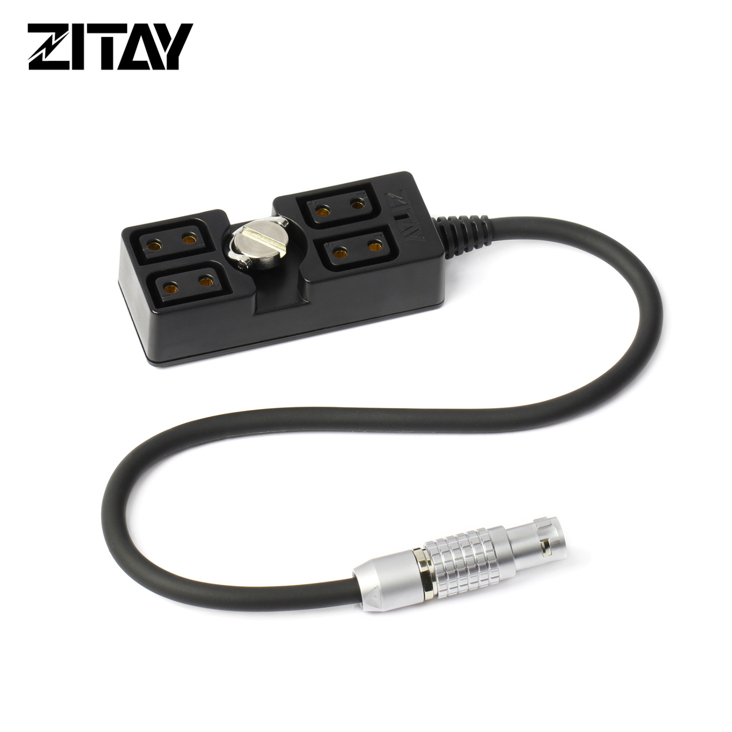 US$ 45.99 - ZITAY Lemo 2pin to D-Tap PTap Female 4 Ports Hub Splitter for RED DSMC2 Jetpack-SDI ...