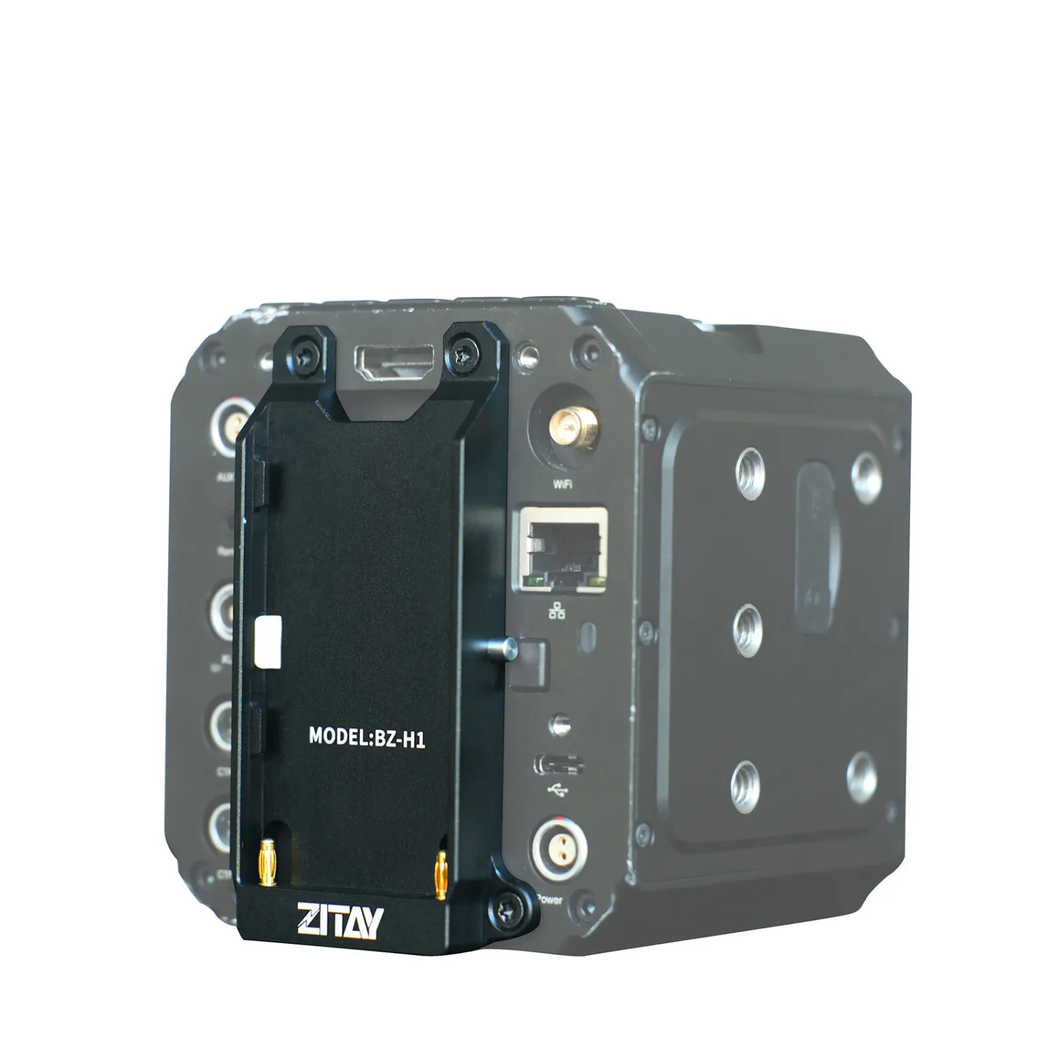 US$ 45.99 - ZITAY NP-F970 Battery Bracket Base Plate for ZCAM Camera ...