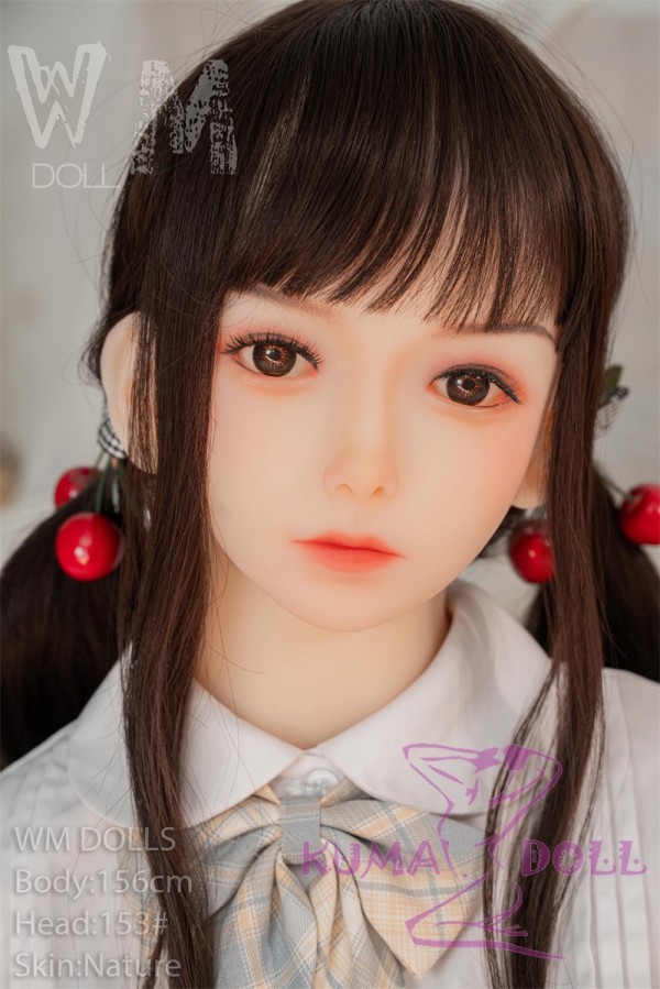 156cm/5ft1 B-Cup WM Doll TPE Material Sex Doll Doll with Head #153