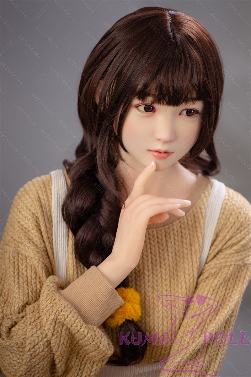 F head 160cm/5ft3 B-Cup Bezlya Doll Cute love doll silicone head + TPE ...