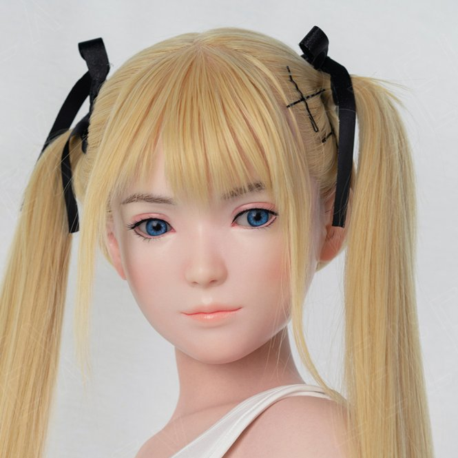 ZELEX Full Silicone Sex Doll Head (Head Only)