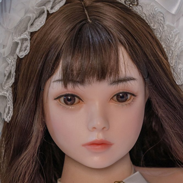 ZELEX Full Silicone Sex Doll Head (Head Only)