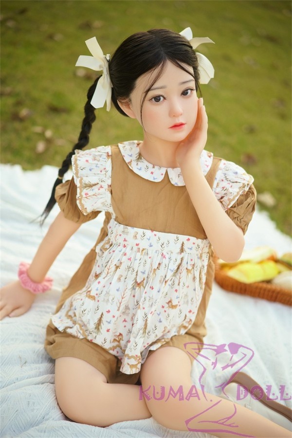 #S46 head Sanmu doll Sex doll Silicone +TPE 126cm/4ft1 AA-cup body